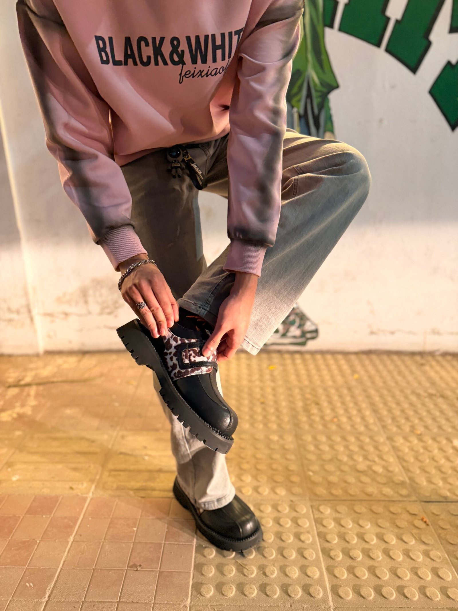 Adjustable straps Derby shoes – Foam